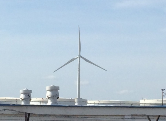 Bayonne wind turbine's repair cost still being negotiated