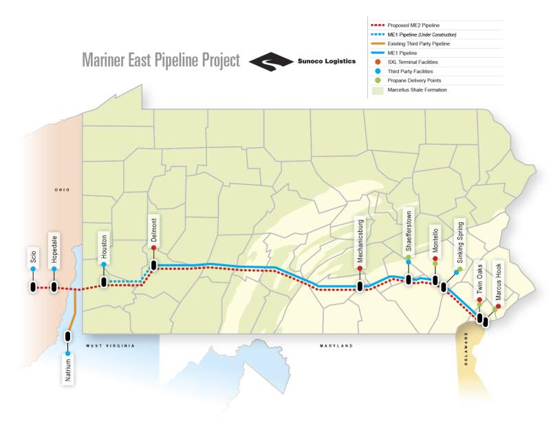 Pipeline will cross 2,000 streams, wetlands, roads in PA