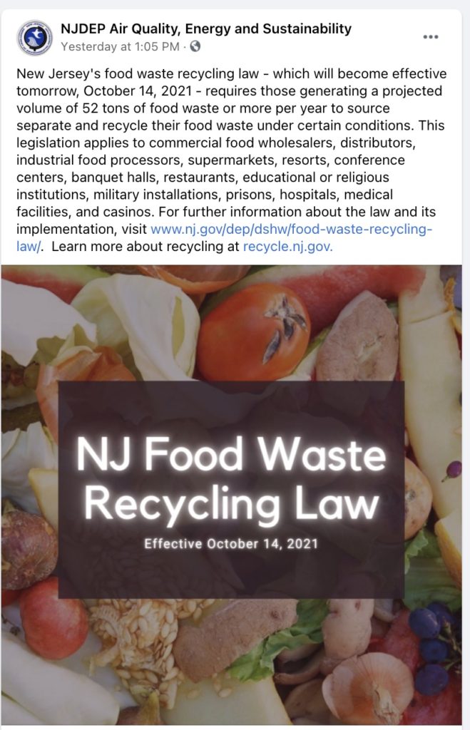 Mandatory food waste recycling law for restaurants, supermarkets ...